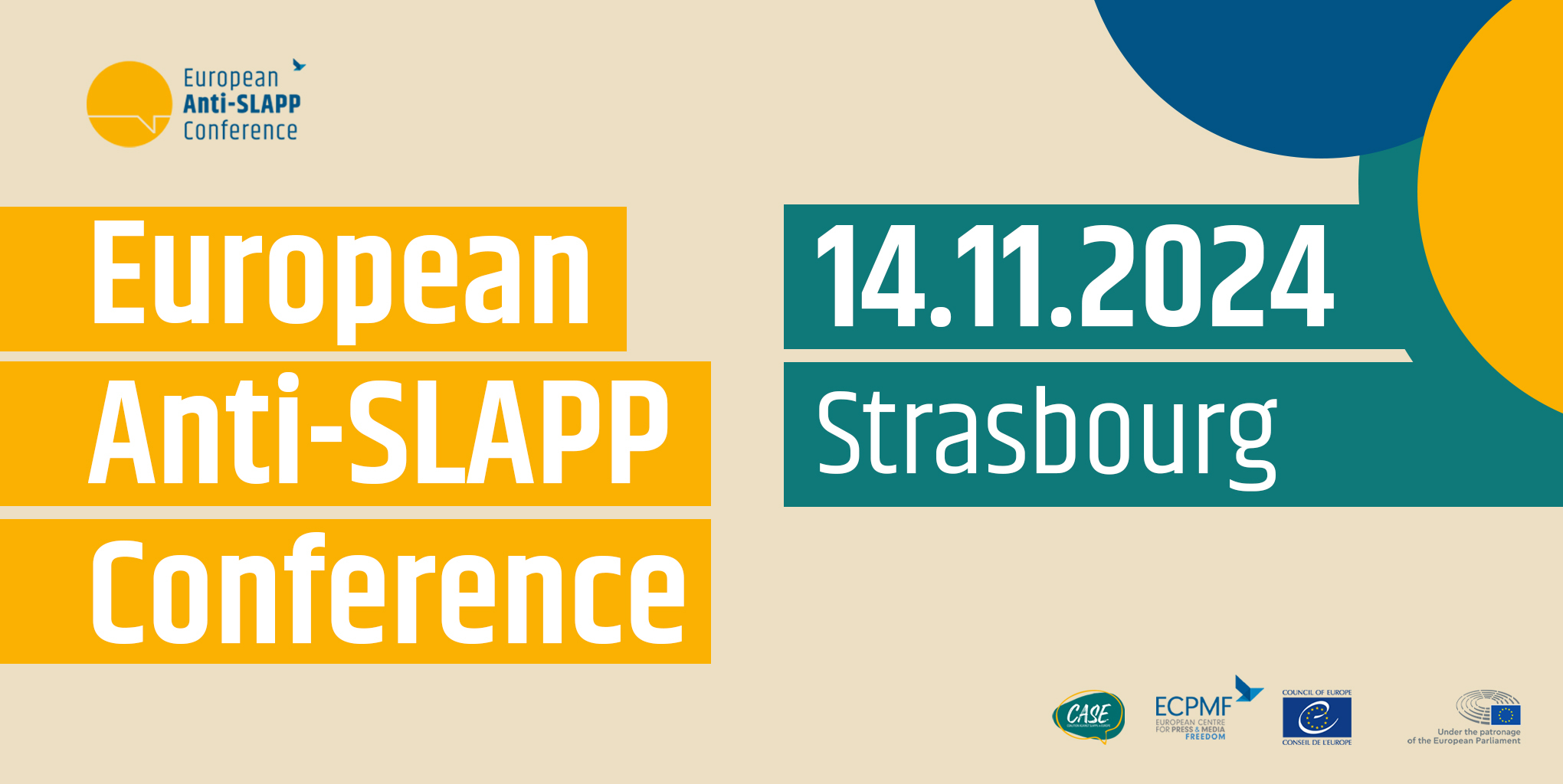 Anti-SLAPP Conference 2024 Programme